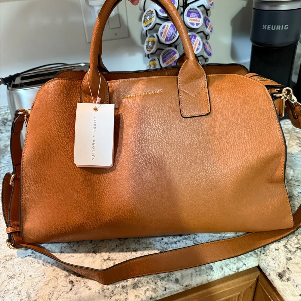 Poppy & Peonies | Bags | Poppy And Peonies Uptown Tote | Poshmark